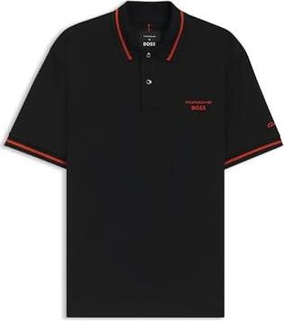 BOSS Hommes C-Parris 197 PS Polo en Coton avec Gestion de lhumidité Porsche x