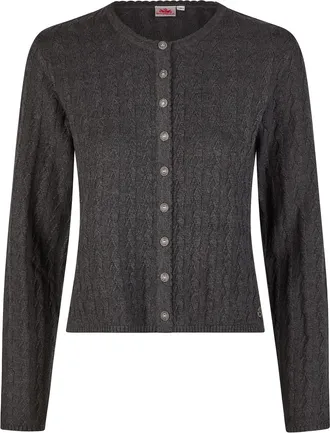 Spieth & Wensky Trachtenstrickjacke Hummeltal mit Zopfmuster