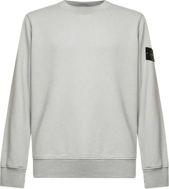 Stone Island Homme, Sweatshirts et sweats &agrave; capuche, Gris, Taille: XL Felpa SweaT-shirt