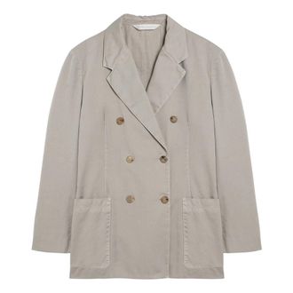 Palm Angels Doppelreihiger Mantel - - Jackets - Damen - Beige - XS