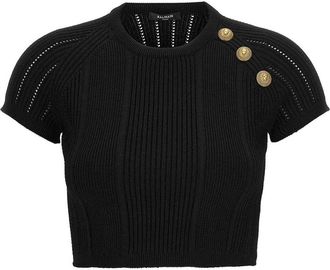Balmain Top - Schwarz