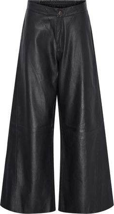 BTF-CPH Btfcph - Pantalons en cuir - Femme - Pantalons - Noir - Taille: 42 FR