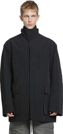 Rick Owens Tower Collared Mac