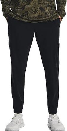 Under Armour Stretch Woven Cargo Pants Pantalons, (012) Gris / / Noir, Small Homme