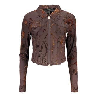 Desigual Bucarest Pullover - - Jackets - Damen - Braun - S