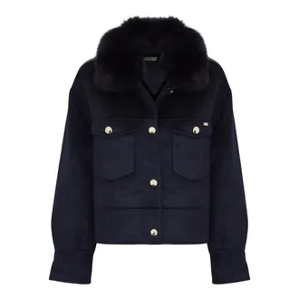 PHO Firenze Veste courte - Femme - Vestes - Bleu - Taille: 38 FR