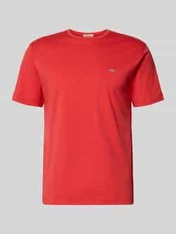 GANT Regular Fit T-Shirt mit Logo-Stitching
