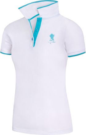 Nebulus Summerfresh Damen Poloshirt SINES, Shirt, Sweatshirt, Polo (DE/NL/SE/PL, Alphanumerisch, XL, Regular, Regular, wei&szlig;)