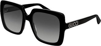 Gucci Femme, SUNGLASSES, Black Grey Shaded, 54 20 140