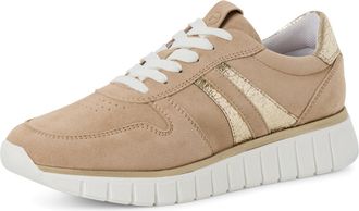 Tamaris Schnürer Damen sportlich beige,EU 41