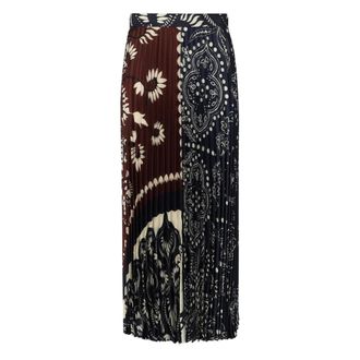 Max Mara Femme, Jupes, Multicolore, Taille: 36 FR Milord Midi Skirt