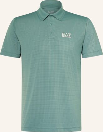 Emporio Armani ea7 Emporio Armani Funktions-Poloshirt Regular Fit gruen