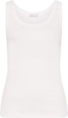 Hanro D&eacute;bardeur en coton c&ocirc;tel&eacute;