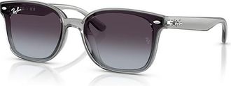 Ray-Ban Rb4461d Sonnenbrillen Grau Transparent Fassung Grau Glas 64-17