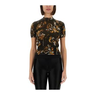 Versace Jeans Couture Damen, Blusen & Hemden, Schwarzk, XSGr&ouml;&szlig;e