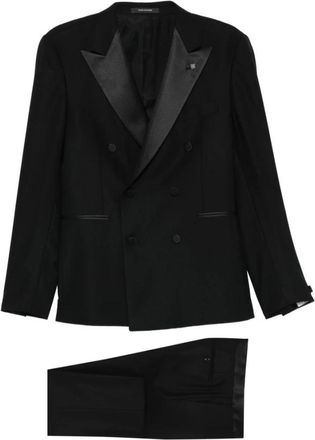 Tagliatore Homme, Costumes, Noir, Taille: M Costume Tuxedo Crois&eacute;