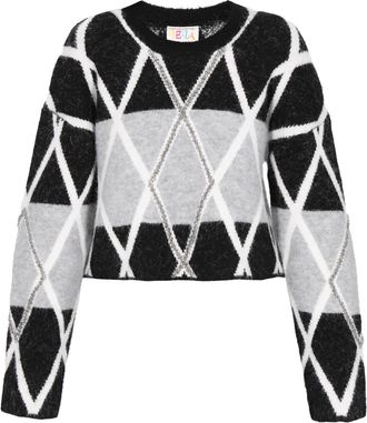 Izia Pullover Frauen schwarz/grau