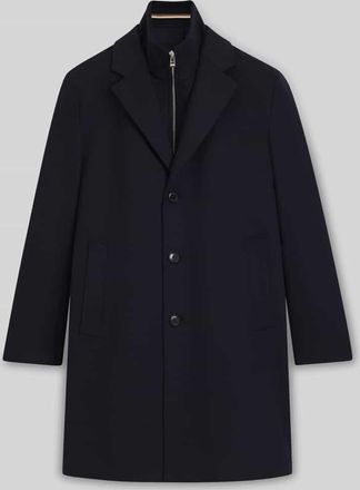 HUGO BOSS Regular Fit Mantel aus Woll-Mix