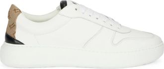 Herno Homme, Chaussures, Blanc, Taille: 42 EU Baskets basses blanches avec d&eacute;tail