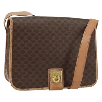 Celine Sac bandouli&egrave;re Vintage Pre-owned - Femme - Pre-owned - Brun - Taille: ONE Size