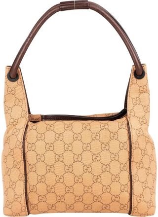 Gucci Crossbody Bags - Gucci GG Monogram Shoulder Bag - Gr. unisize - in Braun - f&uuml;r Damen