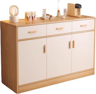 Generic Sideboard, kompakte Aufbewahrungsl&ouml;sung for kleine Wohnungen, bodenstehendes Design in voller H&ouml;he verhindert Staubansammlung, geeignet for den Einsat