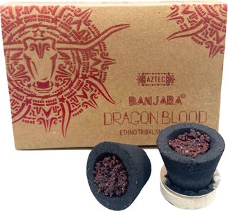 Banjara Banjara R&auml;ucherharz Tassen - 6 Tassen - Handgefertigt - Made in Indien (Mirra)