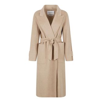 Max Mara G&uuml;rtelmantel - - Coats - Damen - Braun - 3XS