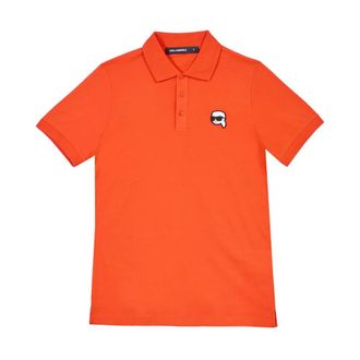 Karl Lagerfeld Polo Nft - - Tops - Herren - Orange - L