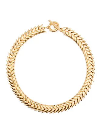 Bevza Spikelet Halskette - Gold