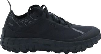 Norda Low-Top Sneaker - Textured Black Sneakers With Rugged Sole - Gr. 11_5 - in Schwarz - f&uuml;r Damen