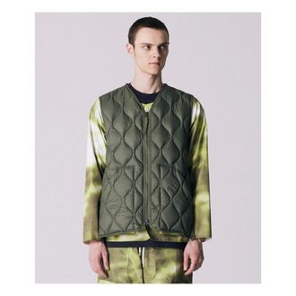 TAION Veste Zipp&eacute;e Sans Manches Military Unisexe Nylon Taion