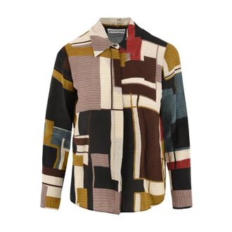 Attic and Barn Helena Shirt - - Jackets - Damen - Mehrfarbig - XS
