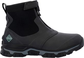 The Original Muck Boot Company Herren Apex Mid Zip Gummistiefel, Black/Dark Shadow, 48 2/3 EU