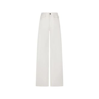 Chlo&eacute; Wide Jeans - - Jeans - Damen - Wei&szlig; - L