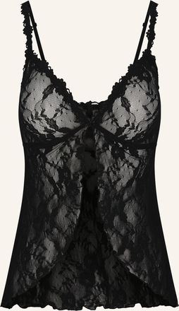 SKIMS Skims Lounge-Top Stretch Lace schwarz
