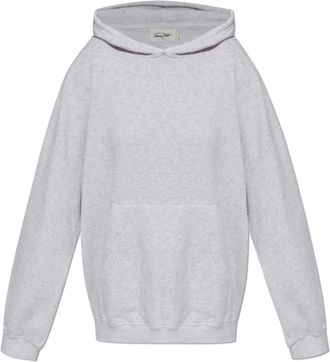 American Vintage Femme, Sweatshirts et sweats &agrave; capuche, Gris, Taille: 42 FR Atubay Sweat &agrave; capuche