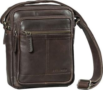 STILORD Lorenzo Petit Sac Homme en Cuir Vintage Besace Bandouli&egrave;re Petite Sacoche pour Tablette 8 Pouces Sac &Eacute;paule Homme Style Messenger Couleur:zamora - mar