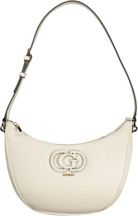 Guess Femme, Sacs, Blanc, Taille: ONE Size Silvye Bucket