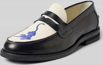 Duke and Dexter Loafer mit Motiv-Print