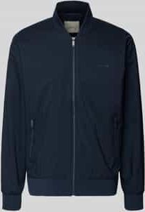 Calvin Klein Bomberjacke mit Rei&szlig;verschlusstaschen Modell MATTE