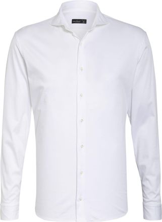 van Laack Van Laack Jerseyhemd Per Tailor Fit weiss