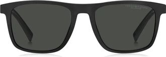Tommy Hilfiger Homme, Accessoires, Noir, Taille: 54 MM Lunettes Clip-On avec Service de Qualit&eacute;