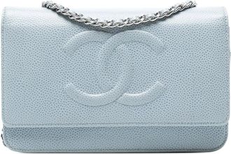 Chanel Hobo Bags - CC Caviar Wallet On Chain - Gr. unisize - in Blau - für Damen