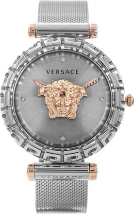 Versace Palazzo Empire Greca Diamond - - Accessories - Damen - Grau - ONE SIZE