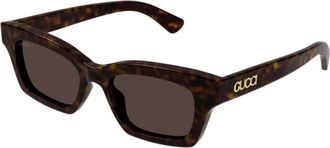 Gucci Stylische Sonnenbrille f&uuml;r den t&auml;glichen Gebrauch - - Accessories - unisex - Braun - 51 MM