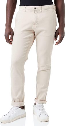 Mustang Jeans Herren BeFlex Chino Jeans, Oyster Gray 4014, 33W / 34L