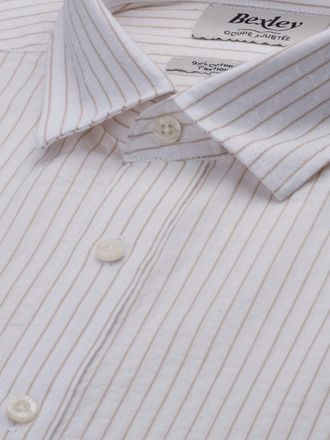 Bexley Grayson MC - Chemise homme bleu et blanc