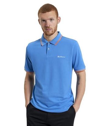Ben Sherman Polo pour homme &agrave; manches courtes et coupe r&eacute;guli&egrave;re Signature, M