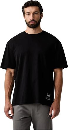 Emporio Armani Emporio Armani Ea7, Homme, Tops, Noir, Taille: XL T-shirt 7M002107